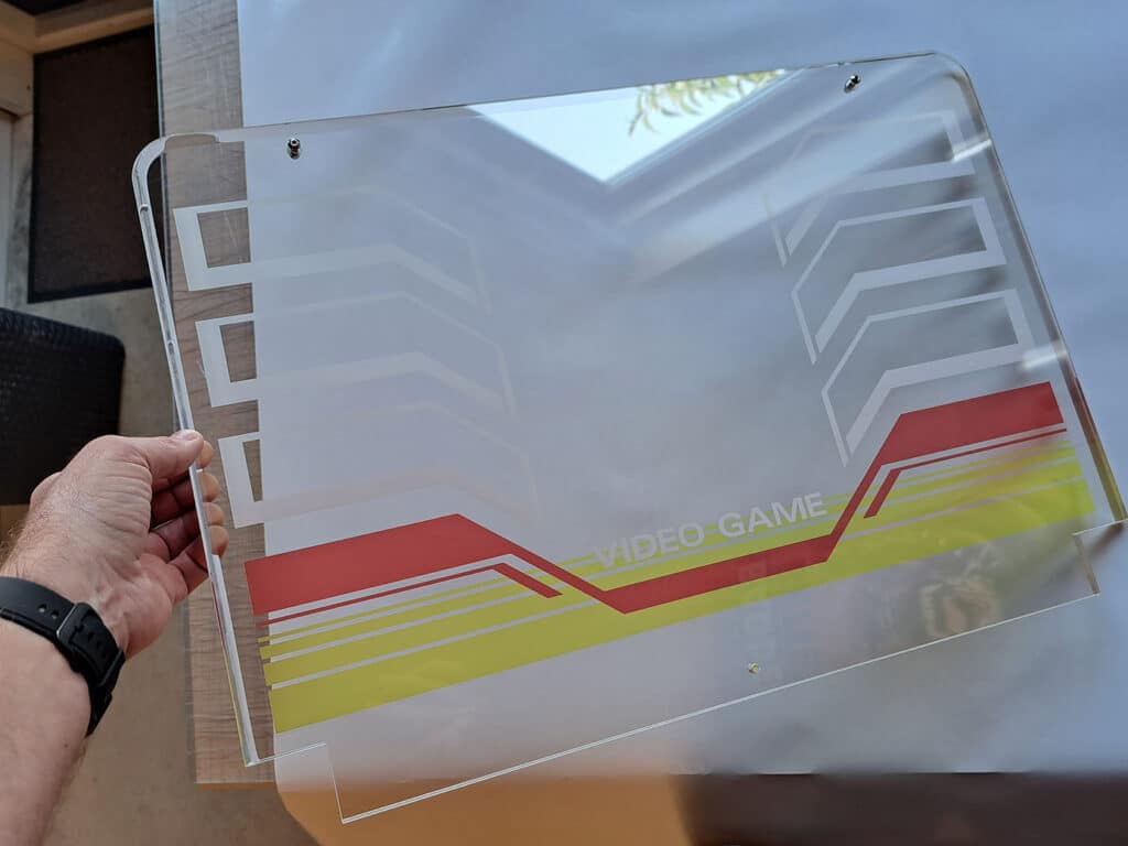 Sega City Marquee Holder - Arcade Art Repro