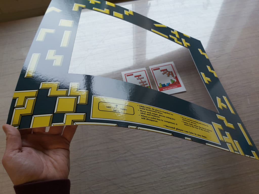 Tetris Bezel - Arcade Art Repro