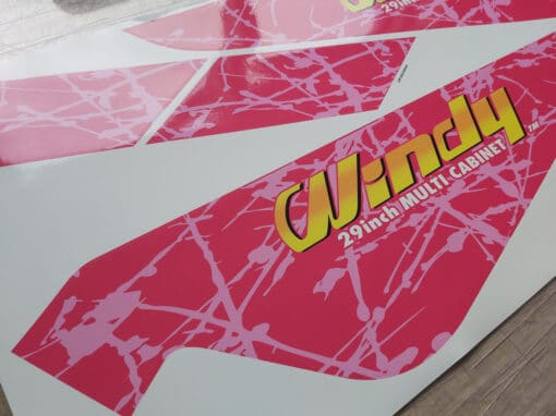 Vewlix VS side stickers - Arcade Art Repro