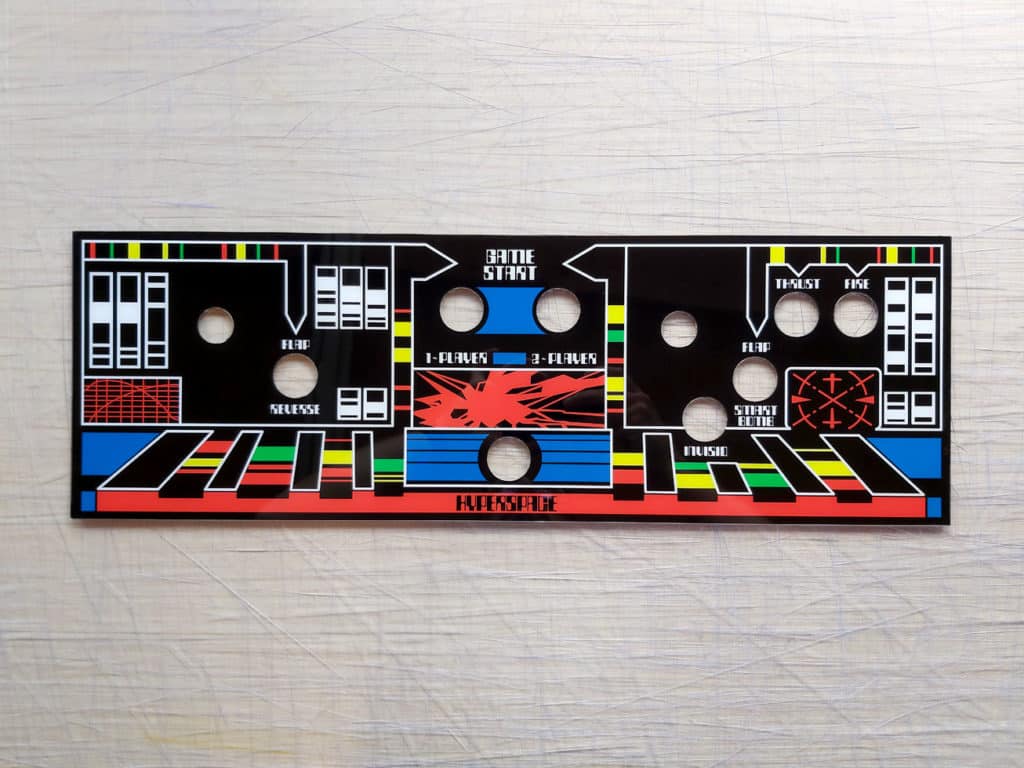 Defender Bezel - Arcade Art Repro