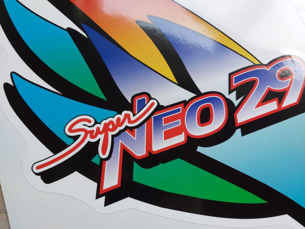 SNK Super Neo 29 Side Art - Arcade Art Repro
