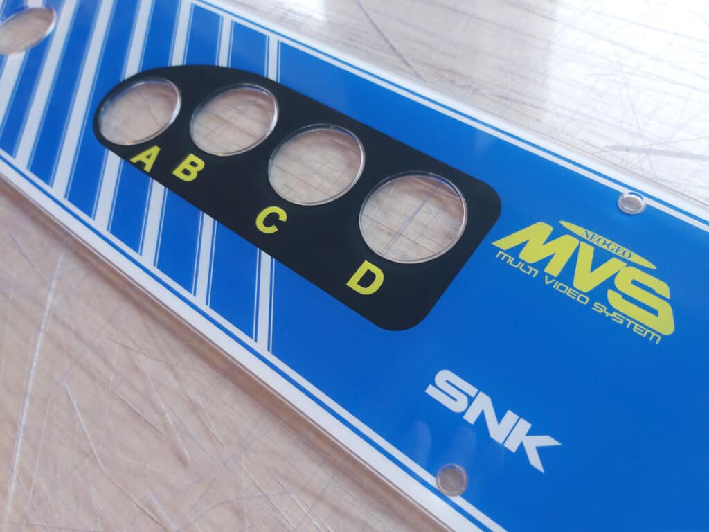 Sammy Atomiswave Instruction Strip - Arcade Art Repro