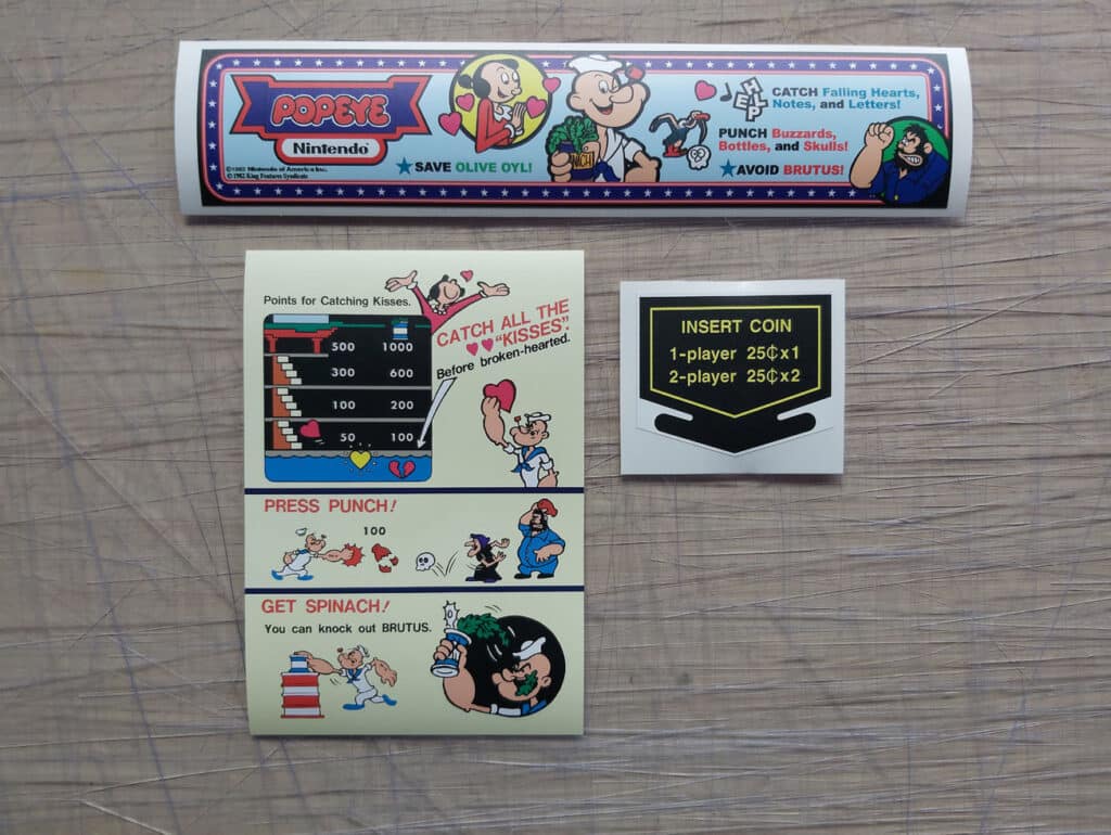 Popeye CPO - Arcade Art Repro