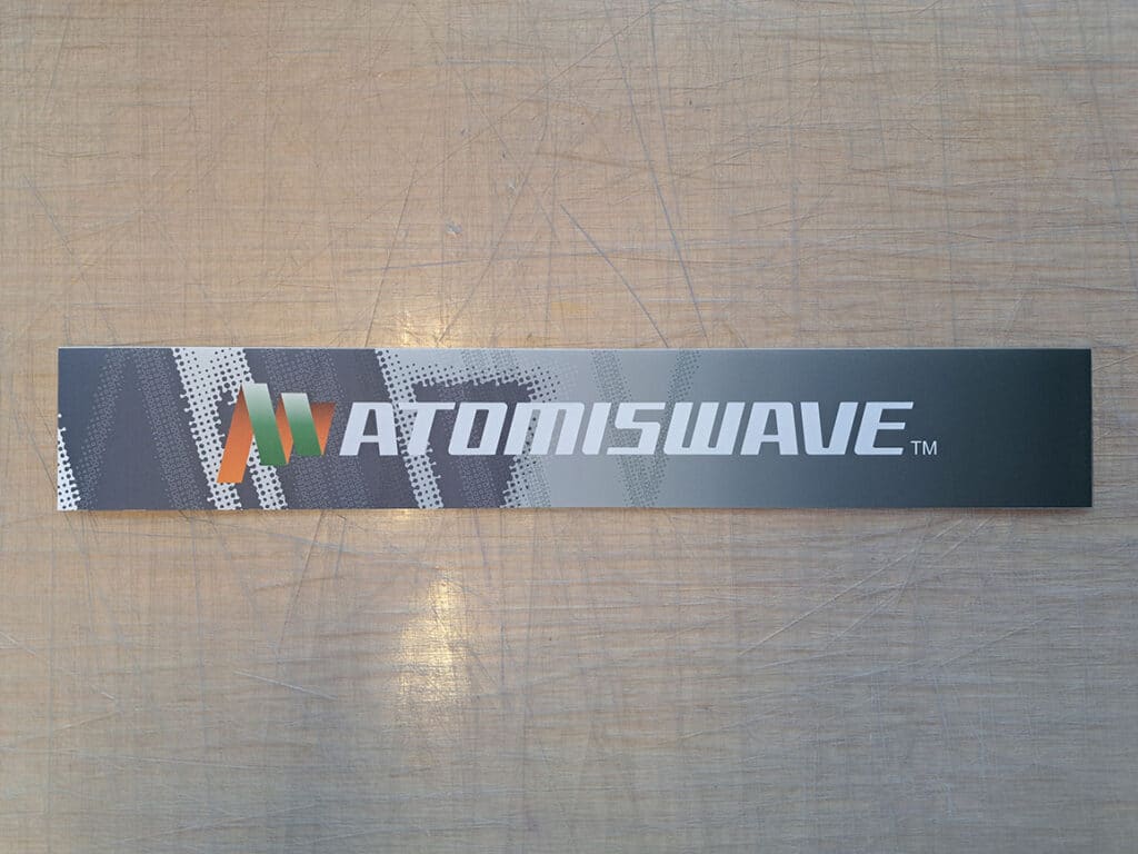 Sammy Atomiswave Instruction Strip - Arcade Art Repro