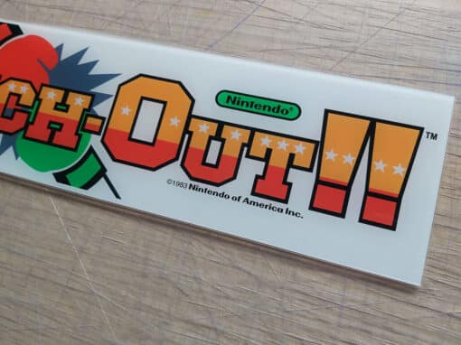 Punch-Out Marquee - Arcade Art Repro