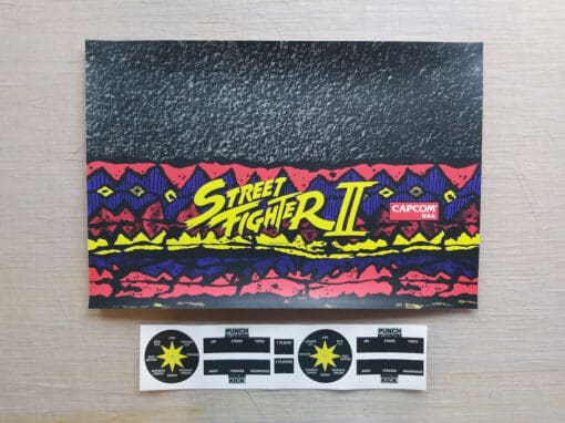 Street Fighter II The World Warrior CPO - Arcade Art Repro