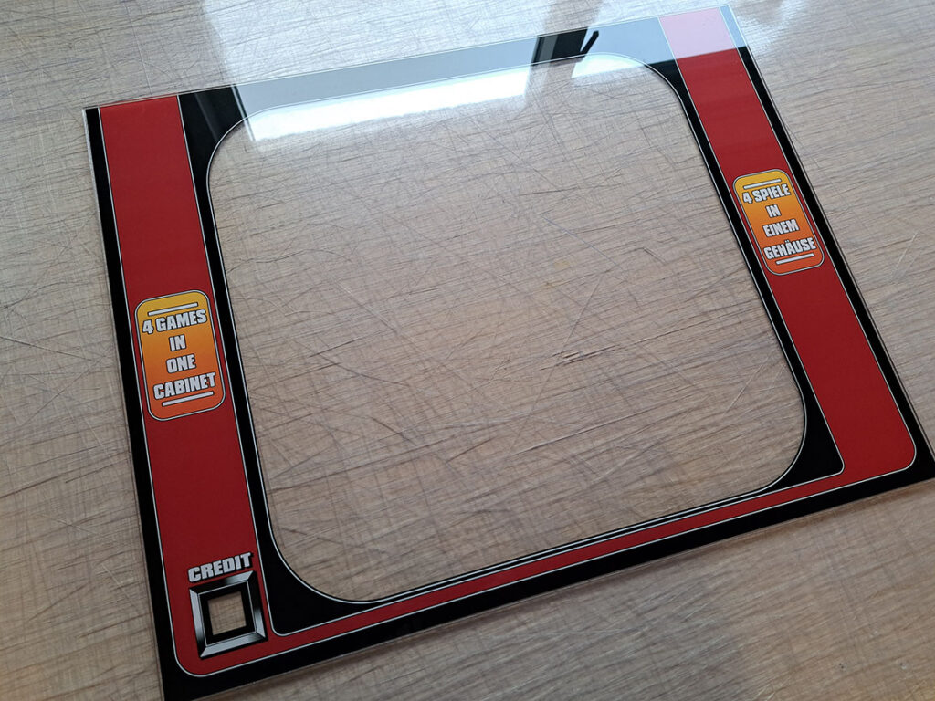 Quadro Jumbo Bezel - Arcade Art Repro