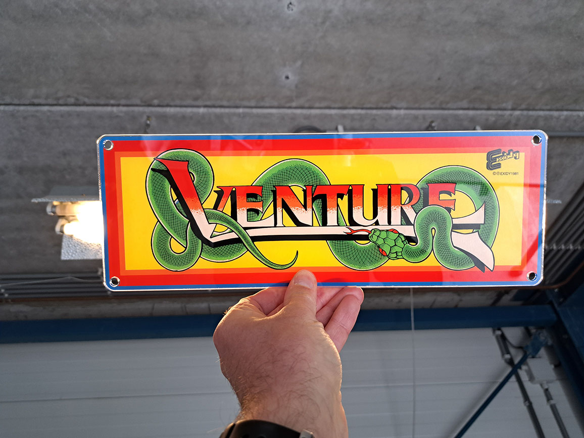 Venture Cabaret Marquee - Arcade Art Repro