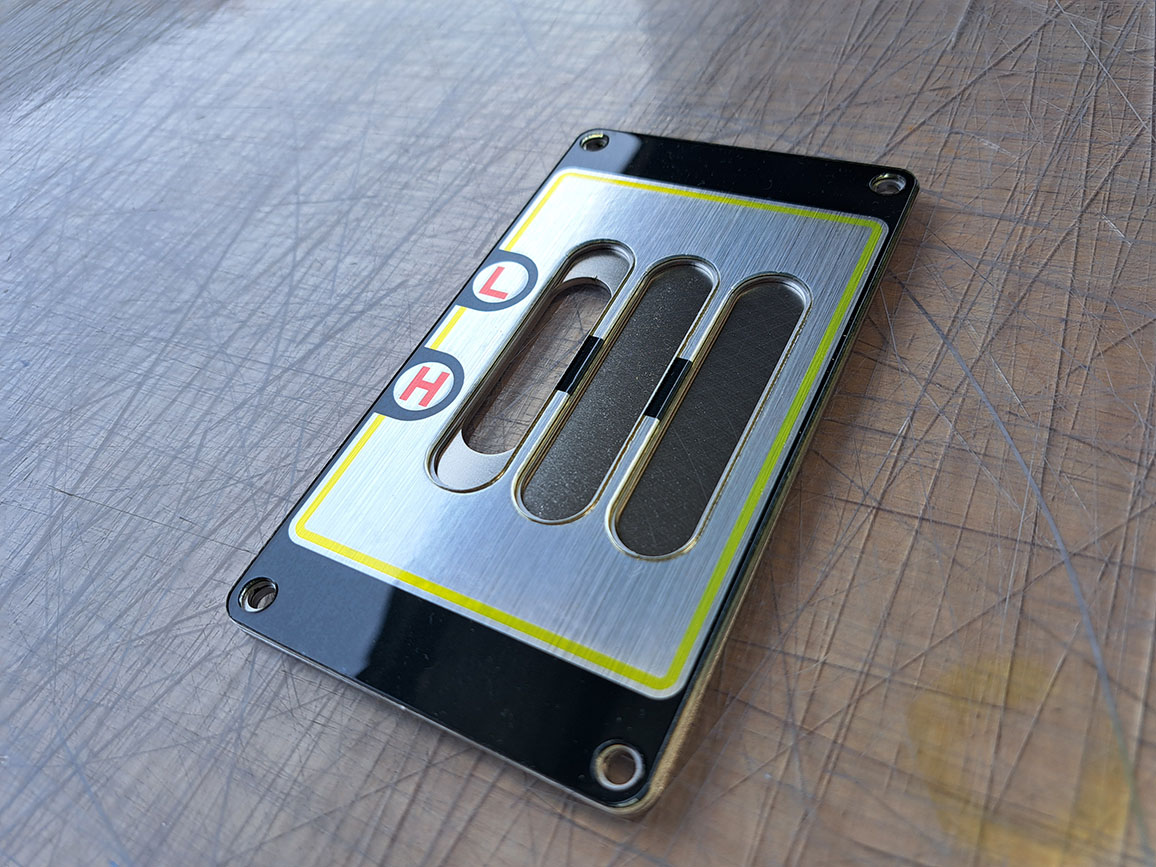 Outrun Deluxe Shifter Plate - Arcade Art Repro